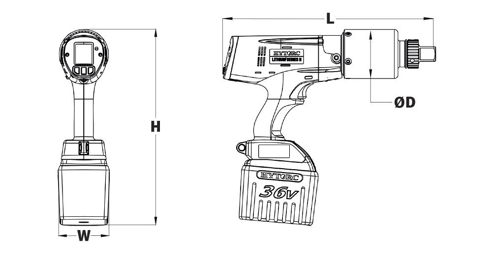 LITHIUM SERIES® II momentverktyg från Hytorc